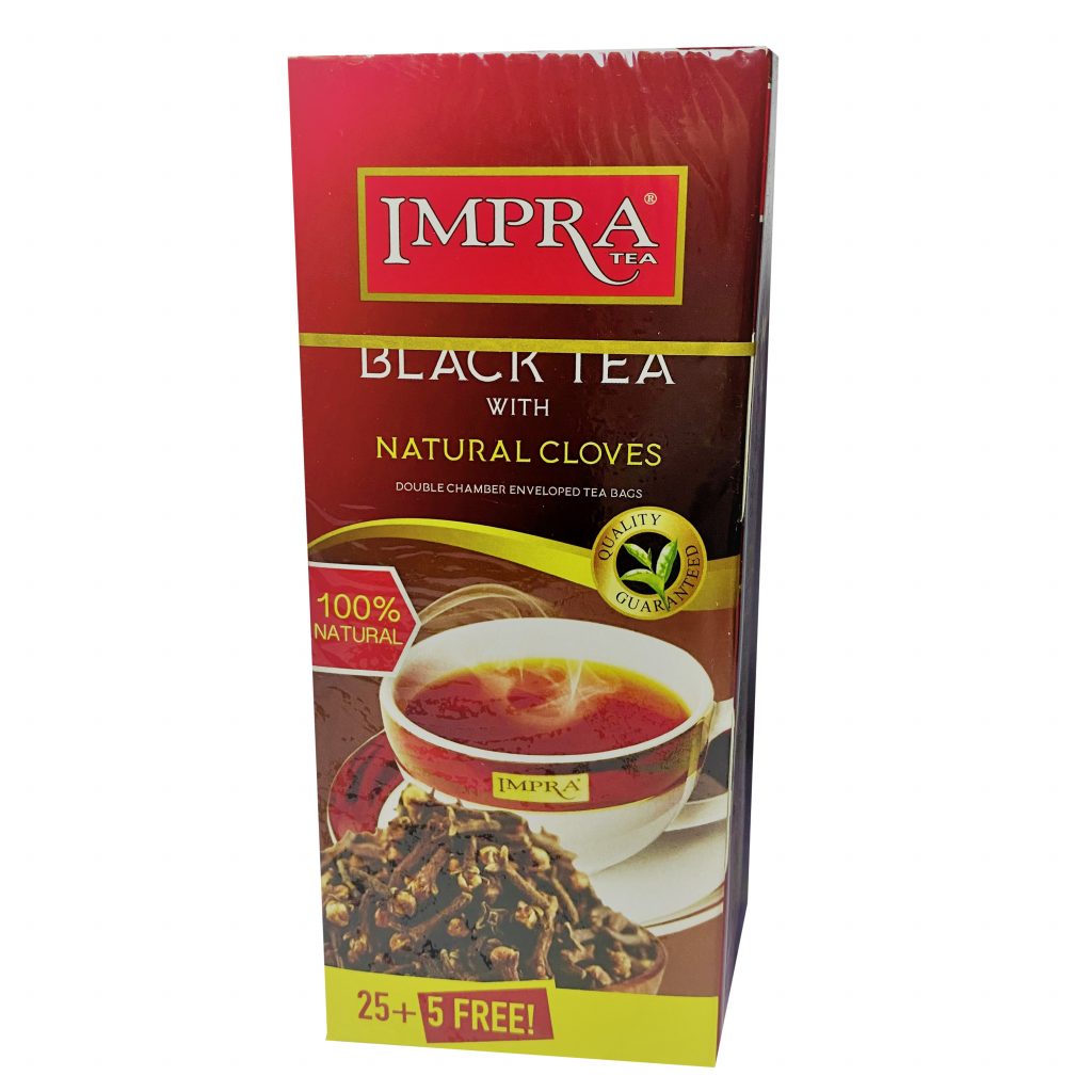 Impra Black Tea with Natural Cloves – Extra Nature Organic Shop